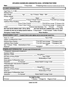 UCA – Client Information Form – February 2022 - Uplands Counseling ...